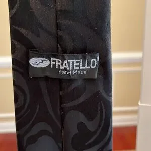 Fratello | Accessories | Fratello Hand Made Black Tie Tuba With Red And ...
